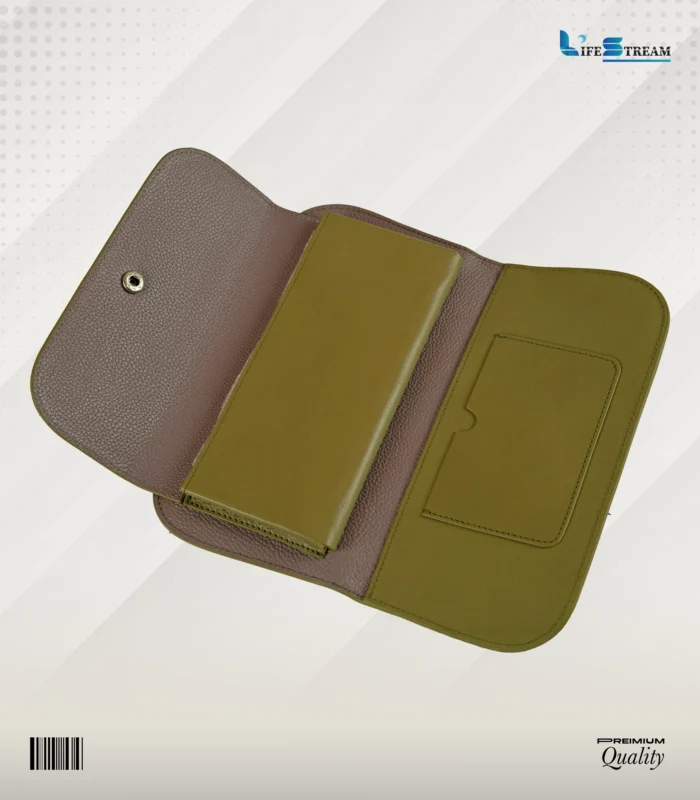 Laser Print Leather Ladies Purse – Chic & Practical - lifestream